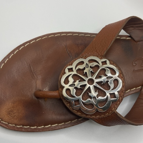 Brighton | Shoes | Brighton Collectibles Alice Luggage Sandals | Poshmark